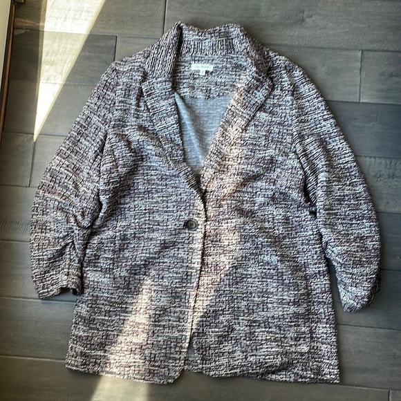 Max Studio | Jackets & Coats | Max Studio Tweed Unlined Blazer With ...